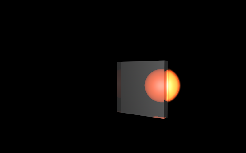 C4D透明材质 看辉光 看不到辉光效果-3D溜溜网