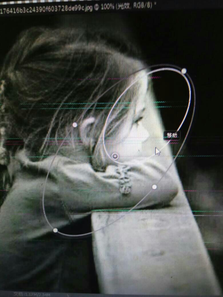 PS CC2017调：滤镜，渲染，光照效果时，看不到图中的调节点怎么解决？CC2015都能看到？-3D溜溜网