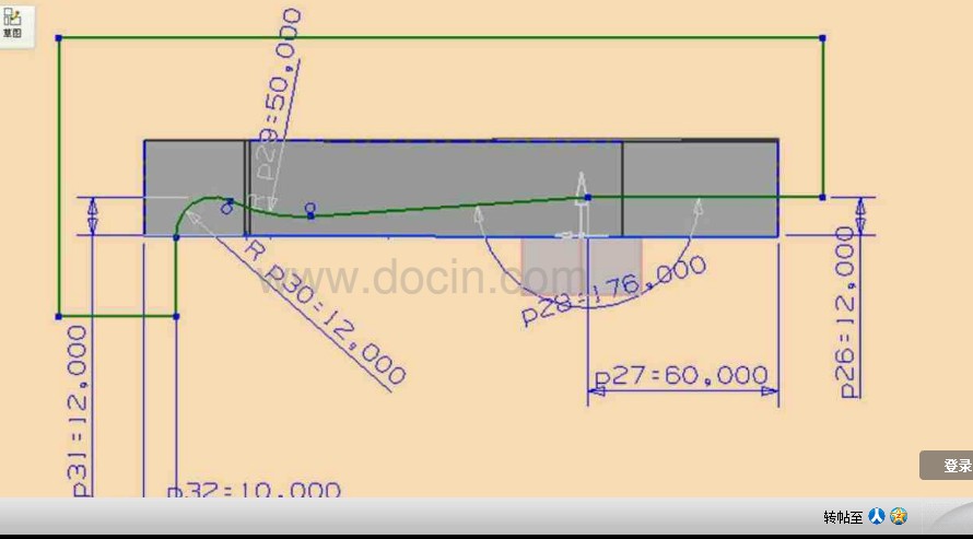 UG7.0画图。r50的圆怎么画？-3D溜溜网