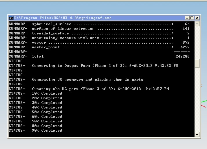 UG4.0怎么打开stp文件.急？-3D溜溜网