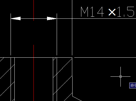 CAD中 m14*1.5 中的 m14指的是什么， 1.5指的有是什么？ 谢谢？-3D溜溜网