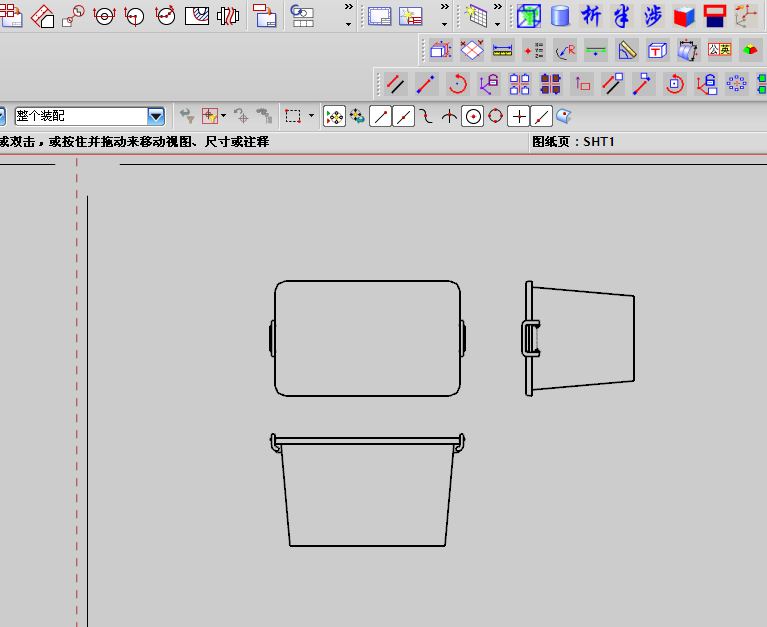UG8.5制图导出DWg格式 为什么只有俯视图？-3D溜溜网