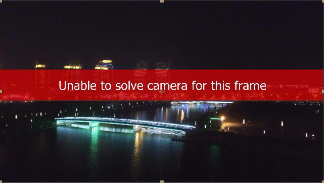 AE反求摄像机出错 unable to solve camera For this frame-3D溜溜网