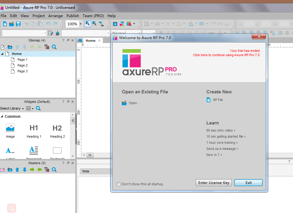 Axure 7.0安装了无法用-3D溜溜网