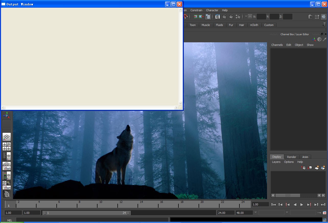 打开Maya后 output Window 没有信息 Maya启动后就无响应-3D溜溜网