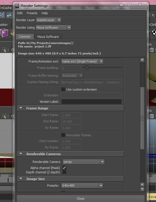Maya的 render settings的frame range数据不能改 是怎么回事？-3D溜溜网