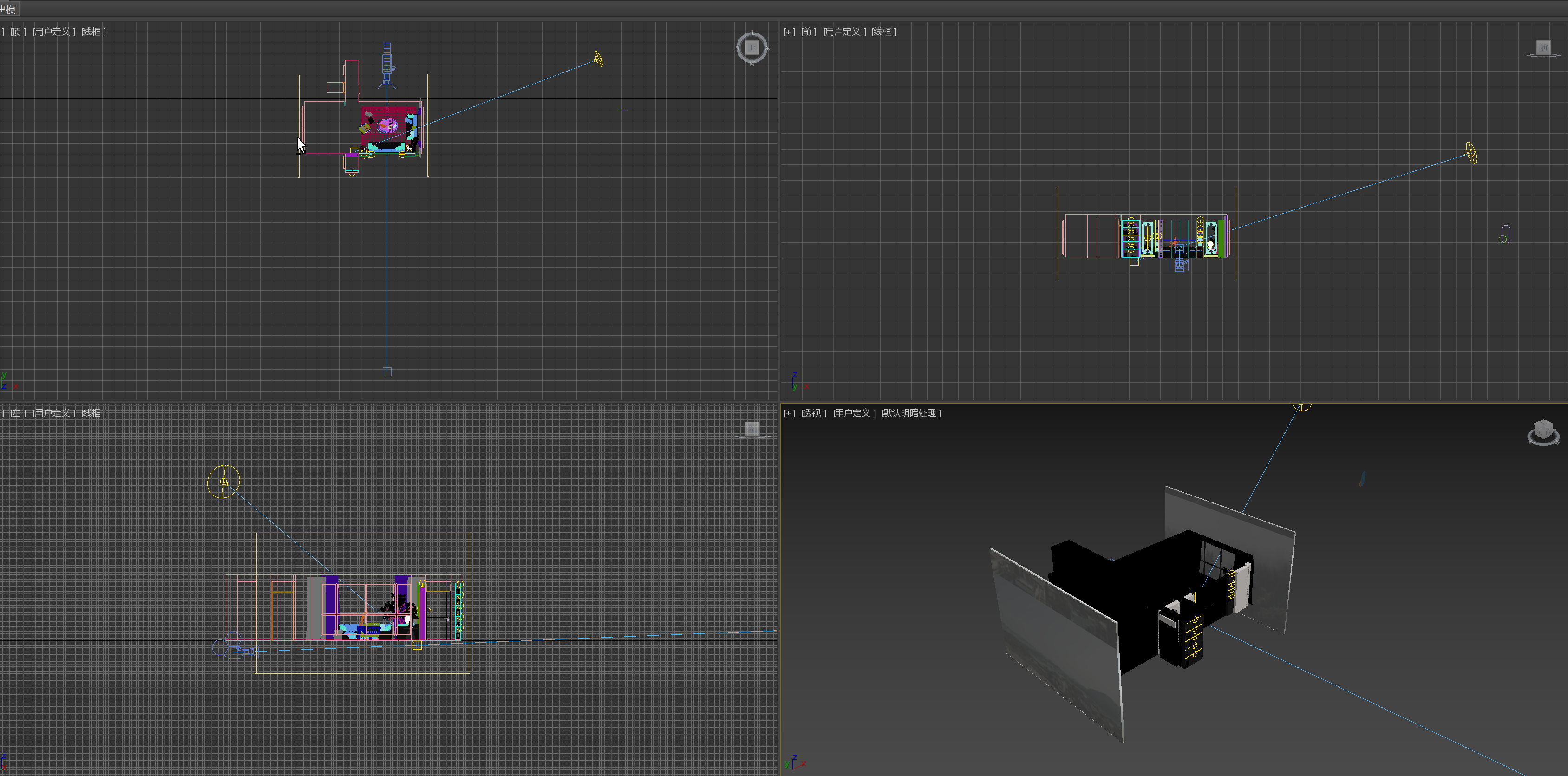 3DMax打开模型里面是黑乎乎的？-3D溜溜网