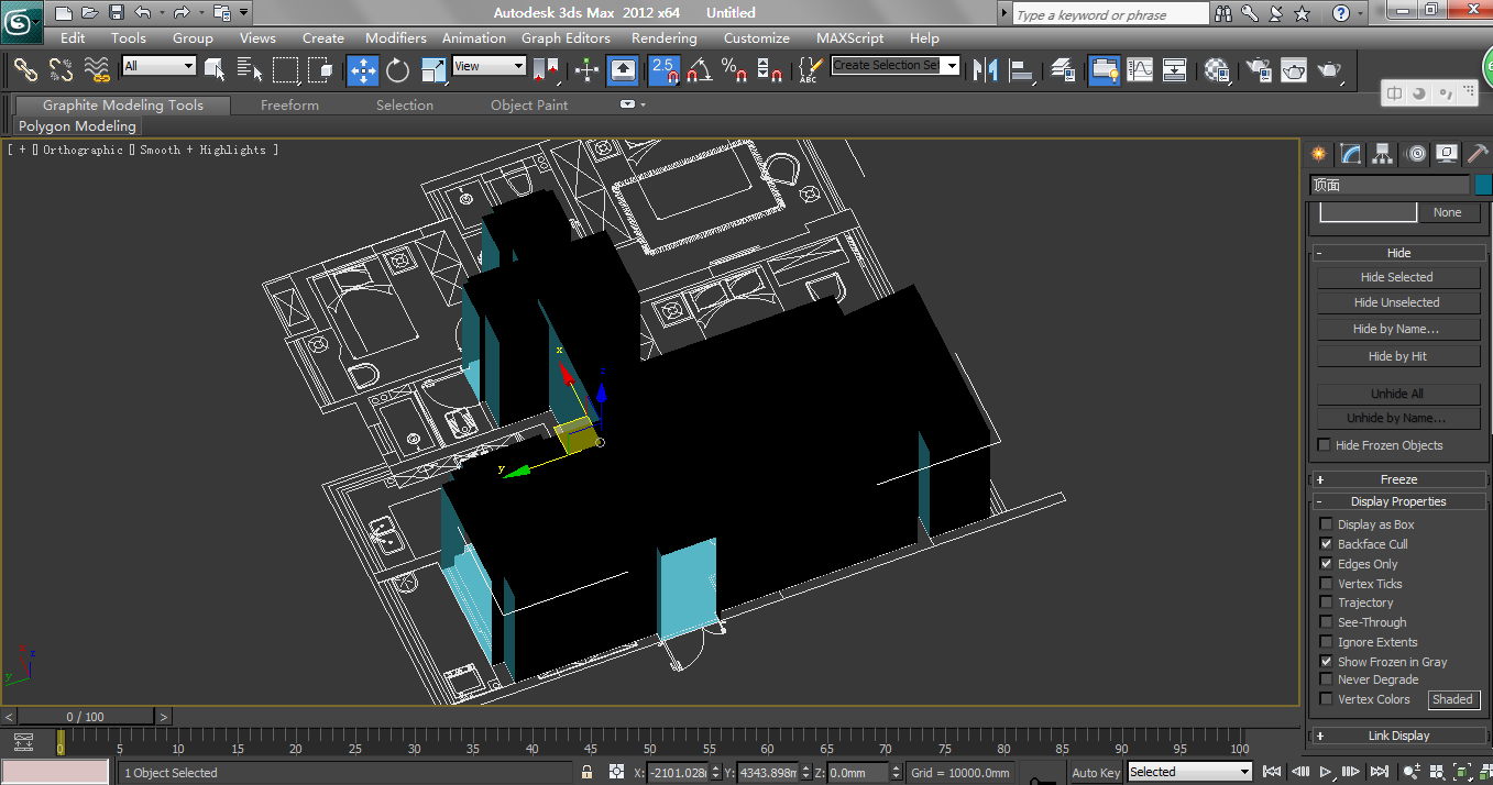 3DMax在移动视角时模型变黑-3D溜溜网