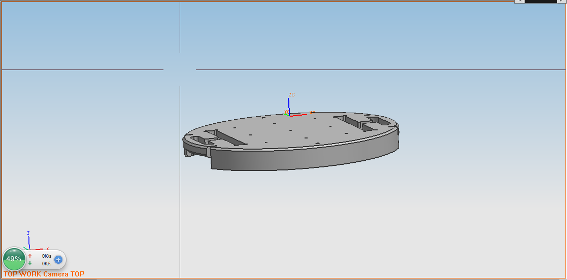 我问一下 UG7.0 打开零件图时没有基准坐标系怎么让它显示出来 建立新的文件 基准坐标系 就有了？-3D溜溜网