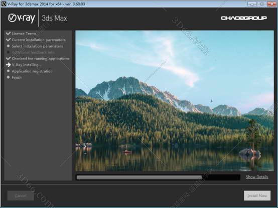 【亲测能用】VRay3.6【VR3.6渲染器】vray3.6 for 3dmax2014中文（英文）破解版下载-3d溜溜网