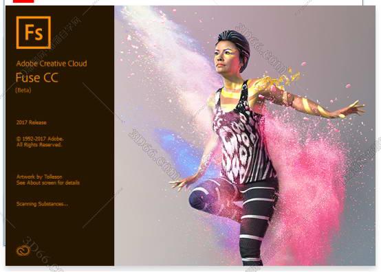 【亲测能用】Adobe Fuse cc（Beta）【Fs cc2018破解版】破解版安装图文教程-3d溜溜网