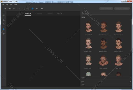 【亲测能用】Adobe Fuse cc（Beta）【Fs cc2018破解版】破解版下载-3d溜溜网
