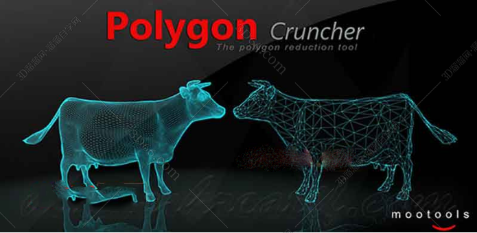 【亲测能用】Maya模型减面优化插件：Mootools Polygon Cruncher v12.05安装图文教程-3D溜溜软件下载网