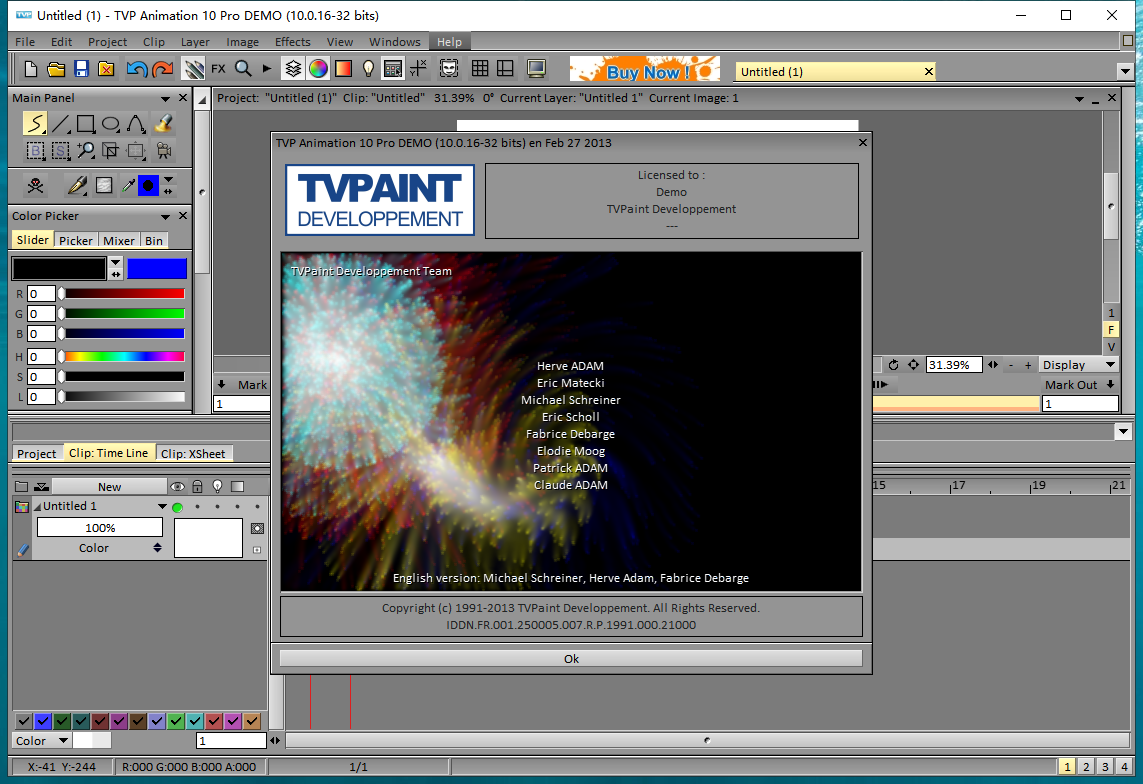 【亲测能用】TVPaint Animation Prov10.0.16【附破解补丁】官方专业免费版下载-3d溜溜网