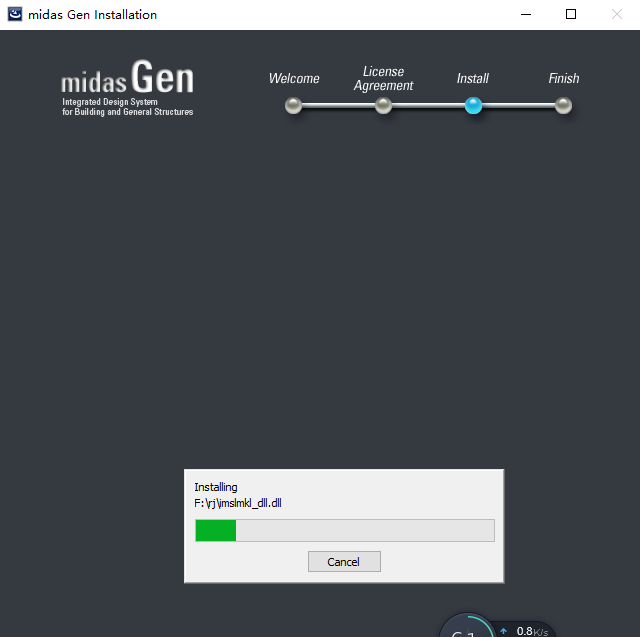 【亲测能用】midas Gen 2019【迈达斯2019】免费破解版安装图文教程-3d溜溜网