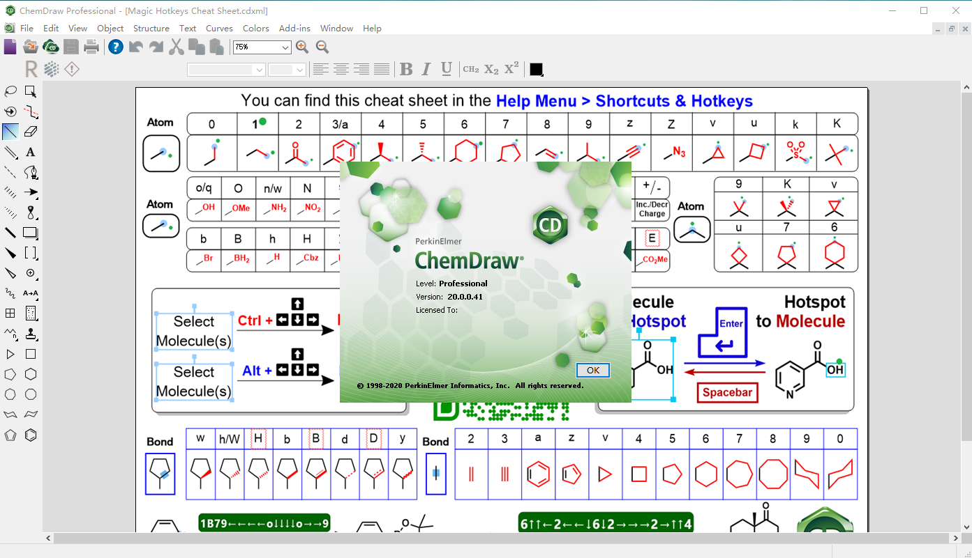 【亲测能用】ChemDraw 20【付破解补丁+安装教程】免费破解版安装图文教程-3d溜溜网