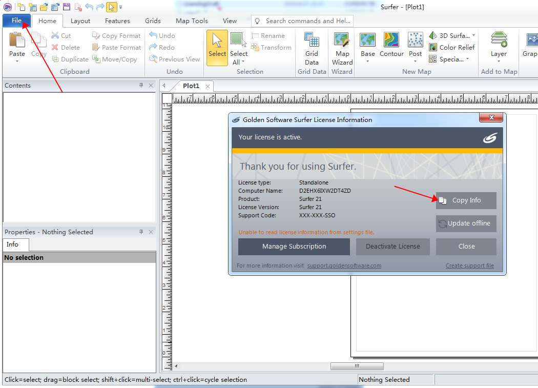 【亲测能用】golden software surfer 21【3D立体绘图建模软件】免费破解版 附安装教程下载-3d溜溜网