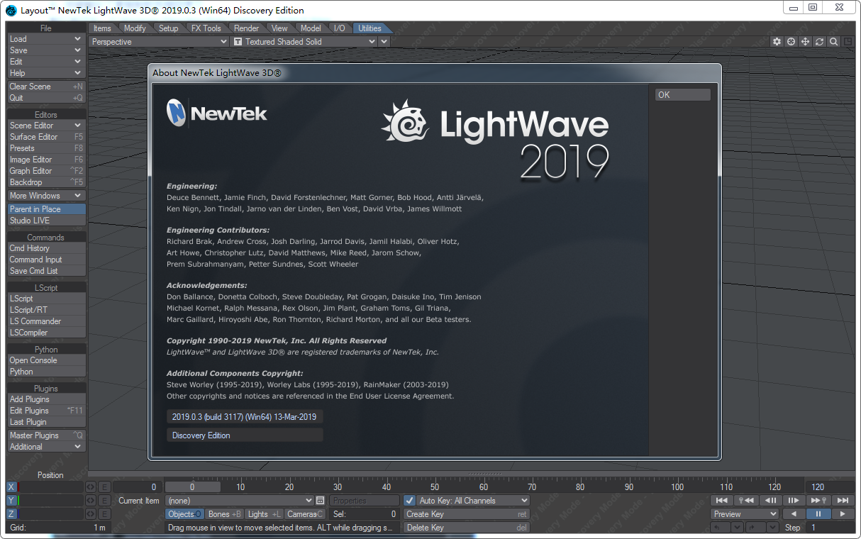 【亲测能用】LightWave 3D 2019【绿色破解版】三维动画制作软件v2019.0.3下载-3d溜溜网