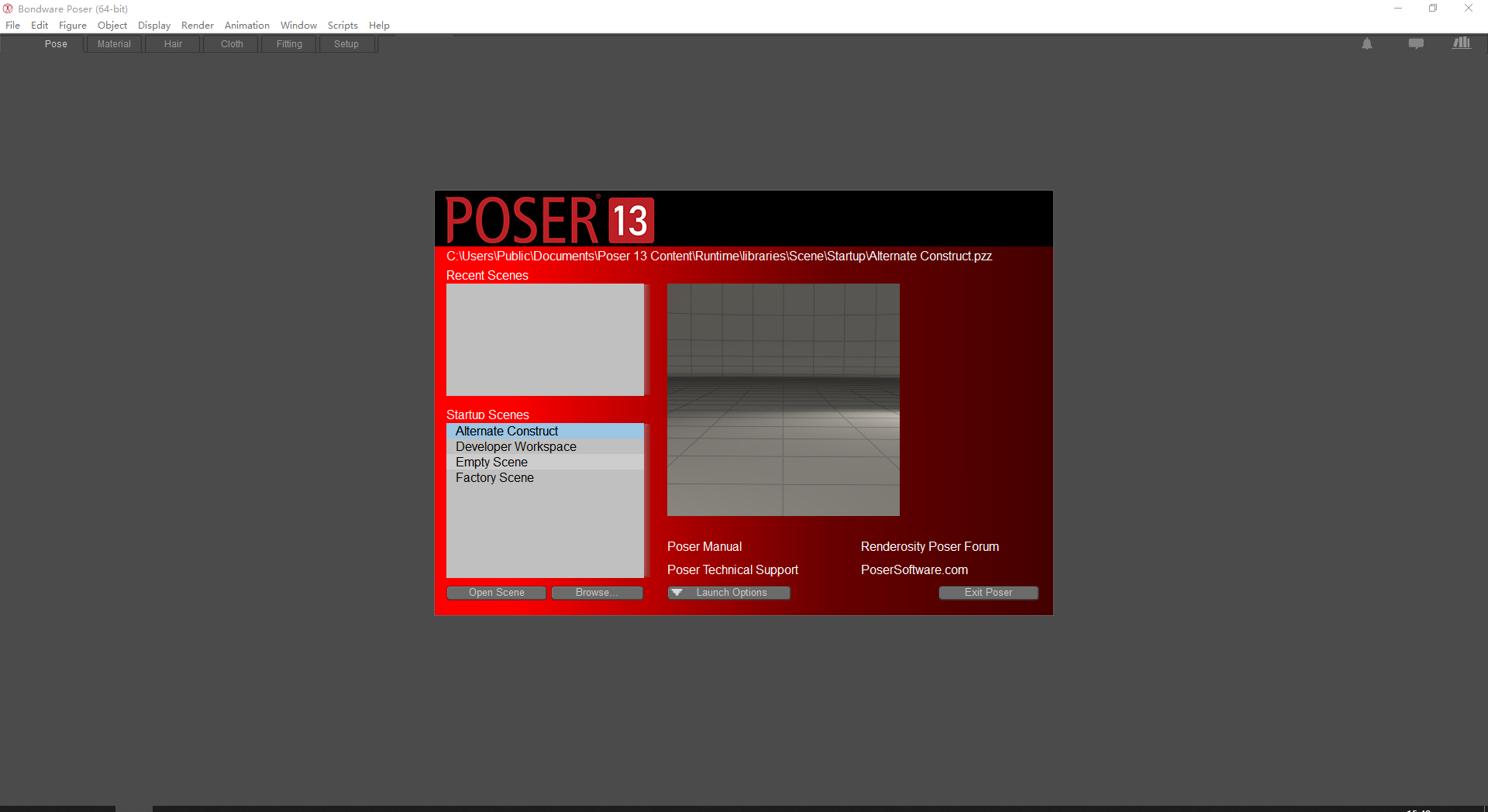 【亲测能用】Poser 13.2破解版【附安装教程】完美激活版下载-3d溜溜网