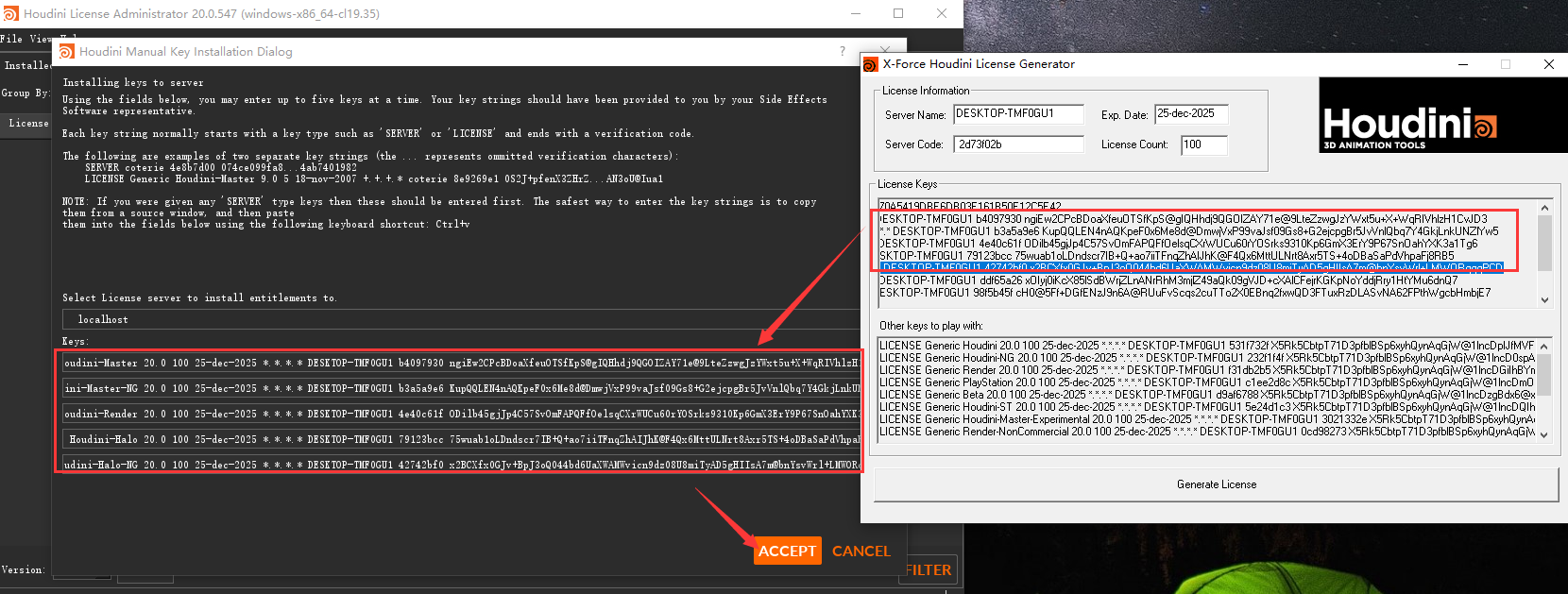 【亲测能用】胡迪尼SideFX Houdini FX v20【图形特效制作软件】完美破解版安装图文教程-3d溜溜网
