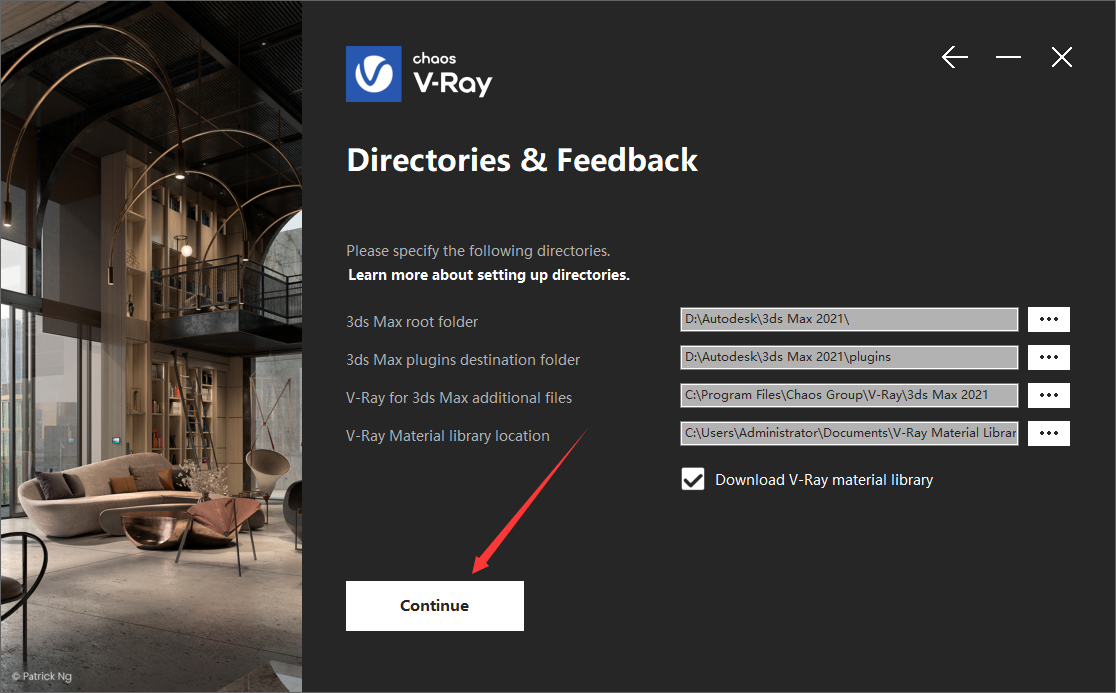 【亲测能用】VRay5.2【VR5.2023渲染器】VRay for 3dmax2022完整汉化版安装图文教程-3d溜溜网