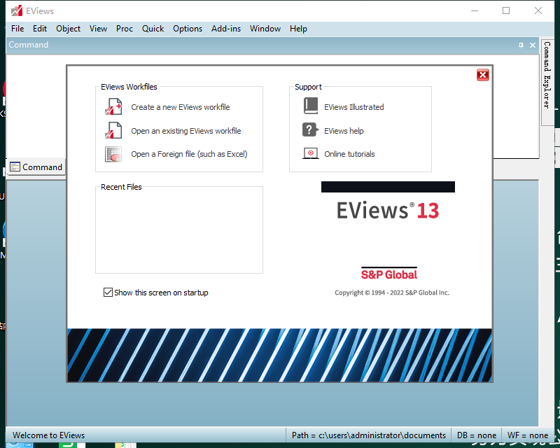 【亲测能用】eviews 13【附破解补丁+安装教程】英文免费激活版安装图文教程-3d溜溜网
