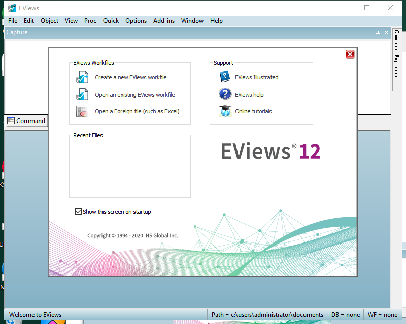 【亲测能用】EViews 12 英文破解版（免费下载）+安装教程-3d溜溜网