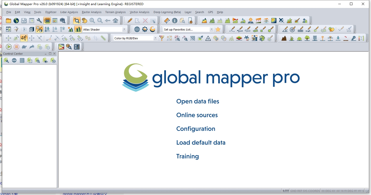 【亲测能用】Global Mapper Pro 26.0英文破解版下载-3d溜溜网