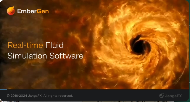 【亲测能用】EmberGen 1.1.0（实时流体模拟软件）完整破解版下载-3d溜溜网