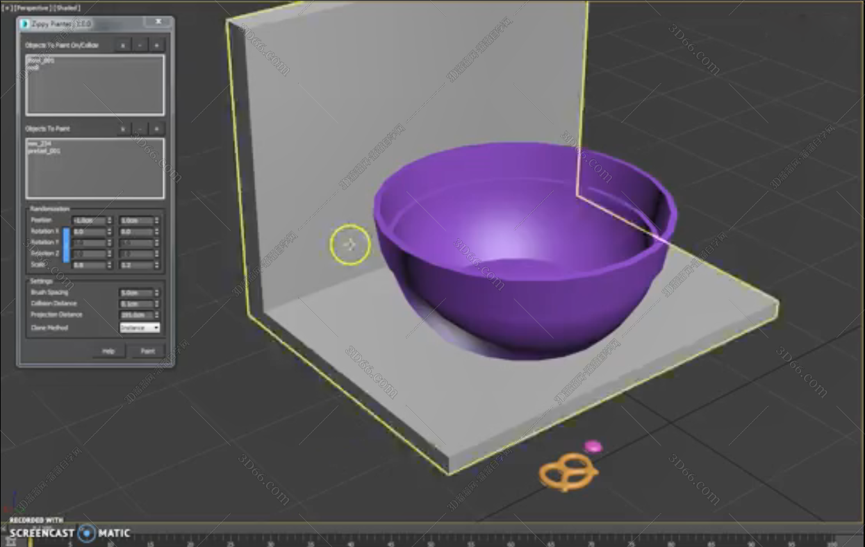 Zippy Painter For 3dmax v1.0软件下载_3Ds Max绘制对象动力学插件Zippy Painter v1.0 For 2012-2018下载 -3D溜溜软件下载网