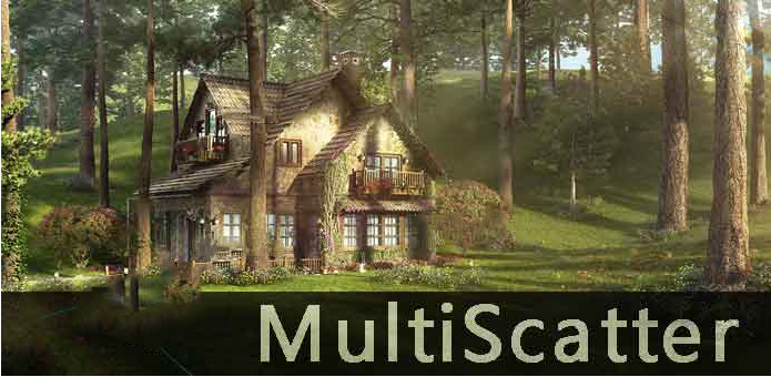 MultiScatter For 3DsMax v1.3.6.10软件下载_MultiScatter For 3DsMax v1.3.6.10强大数组阵列代理插件[支持2010-2017]下载 ...