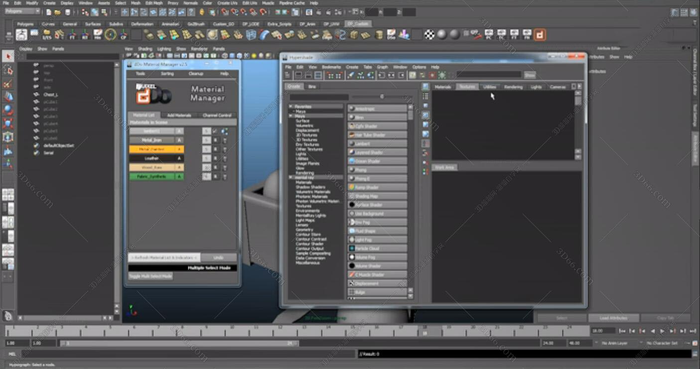 Maya Material Manager 4.2.1软件下载_Maya材质管理器插件：Material Manager v4.2.1下载 ...