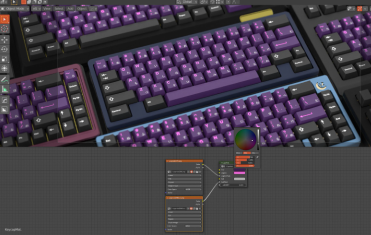 Blender Keyboard Render Kit 2软件下载_Keyboard Render Kit 2(Blender键盘模型预设插件 ...