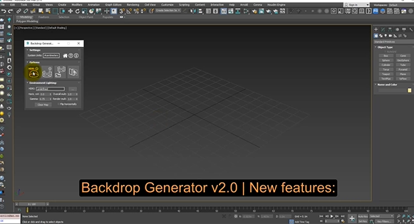 3dmax Backdrop Generator for 3dmax v2.0软件下载_Backdrop Generator v2.0 for 3dmax 2018-2023中文版下载 -3D ...