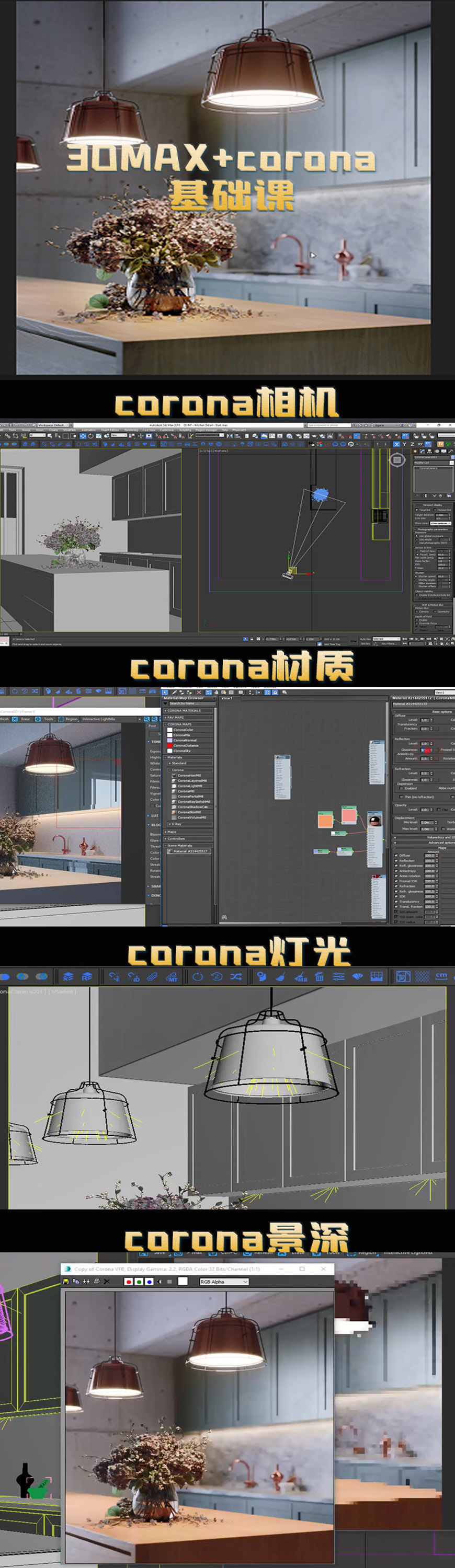 3dmax/corona零基础入已译中文版_溜溜自学网