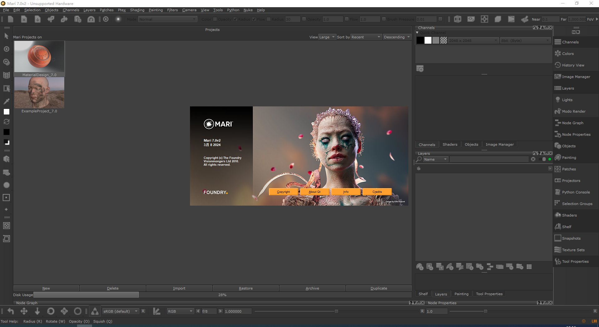 【亲测能用】The Foundry Mari 7.0v2【安装教程】完整破解版下载-3d溜溜网