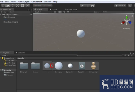 3dmax导出FBX动画文件如何导入Unity并播放？-3d溜溜网