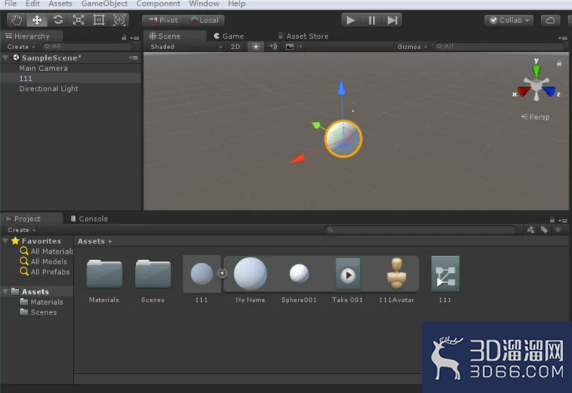 3dmax导出FBX动画文件如何导入Unity并播放？-3d溜溜网