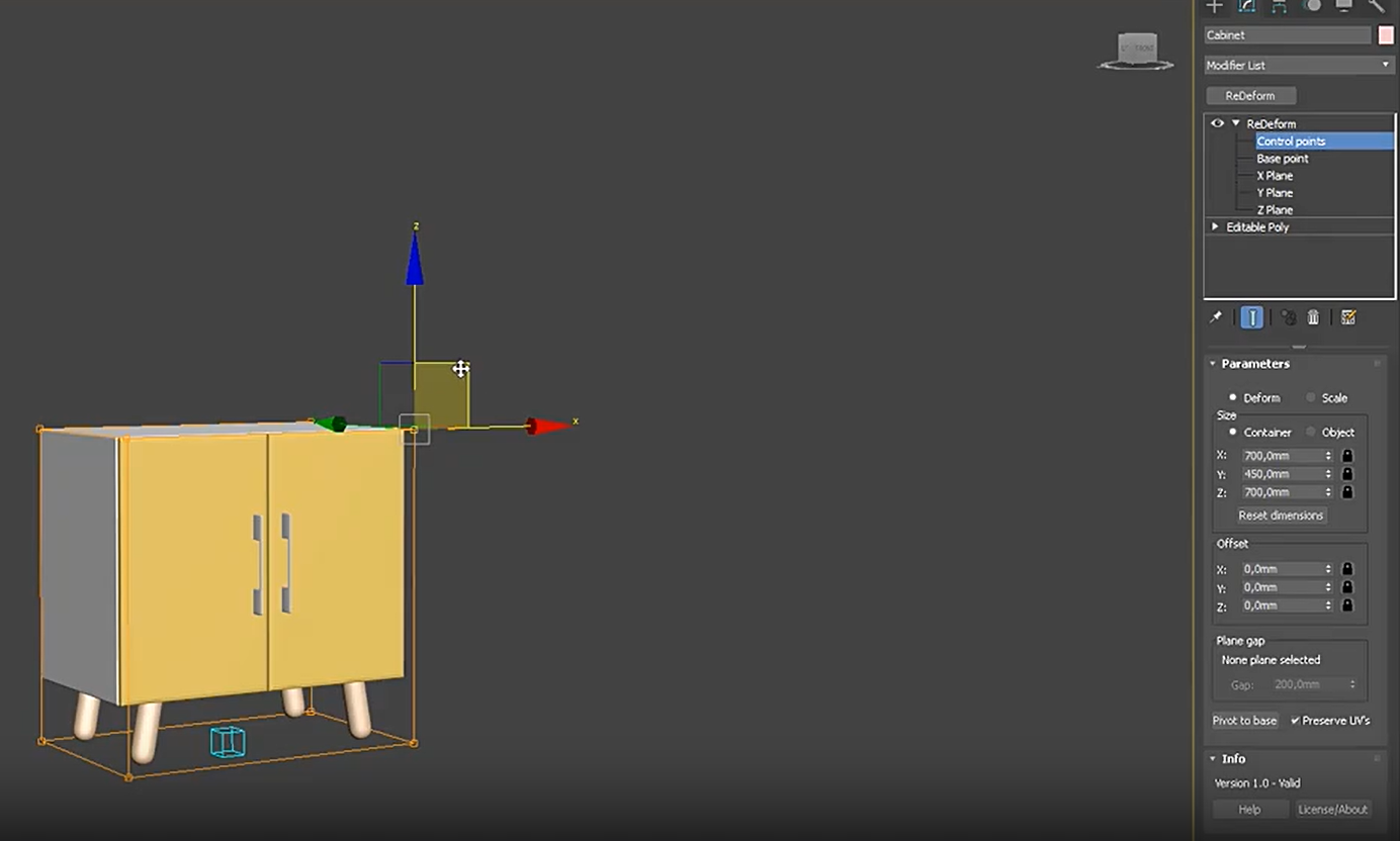 3dmax model ReDeform 插件 1.0.3.1 for 2016-2023软件下载_3DS MAX模型整体变形缩放插件：model ReDeform 1.0.3.1 for ...