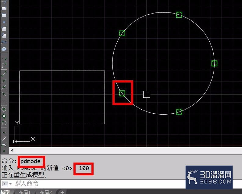 AutoCAD点命令详解-3d溜溜网
