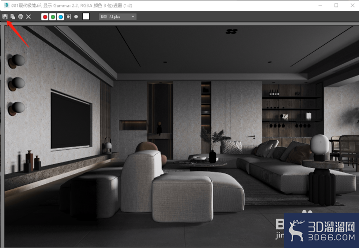 3dmax渲染出图如何调整Gamma值？-3d溜溜网