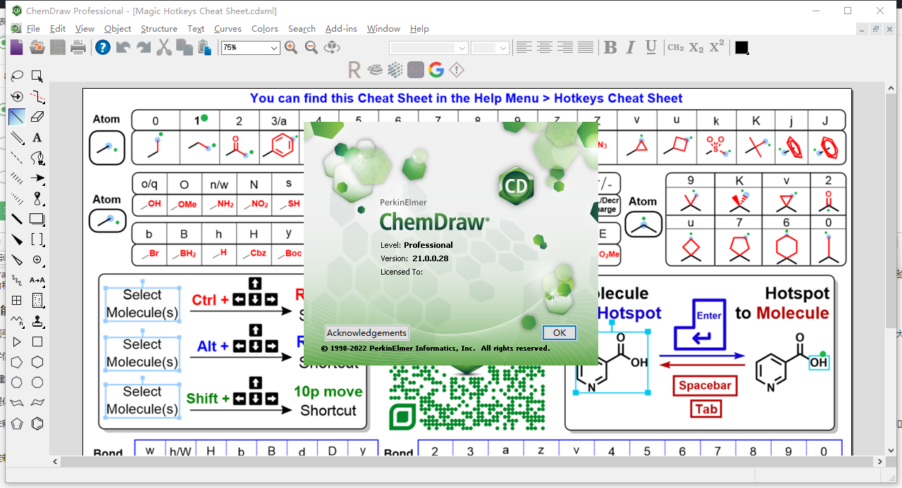 ChemDraw 21软件下载_ChemDraw 21完整激活版下载 -3D溜溜软件下载网