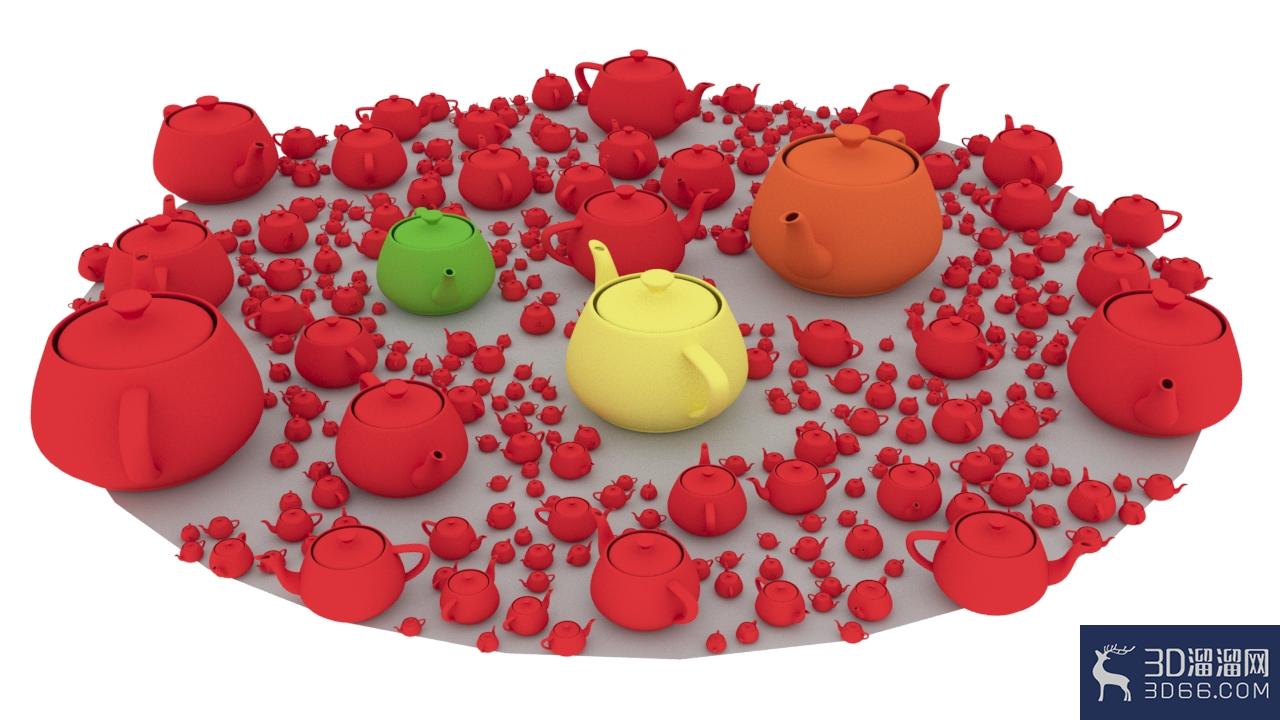 Corona的MultiMap随机纹理贴图怎么应用-3d溜溜网