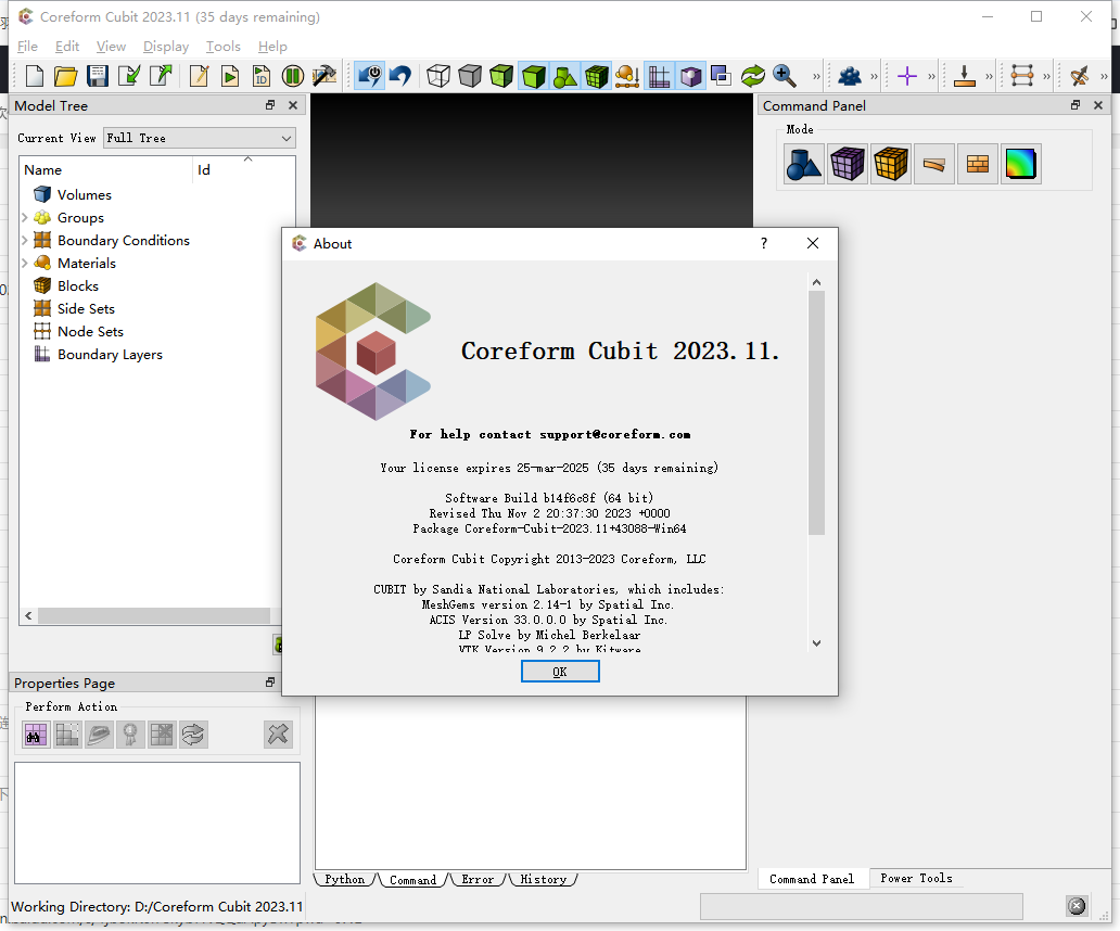 Coreform Cubit 2023软件下载_Coreform Cubit 2023（附安装教程）英文激活版下载 -3D溜溜软件下载网