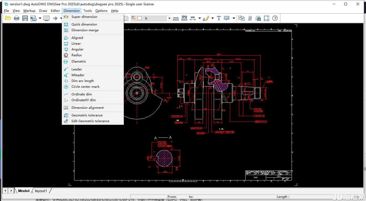 【亲测能用】AutoDWG DWGSee pro 2025 v6.41官方正式激活版下载-3d溜溜网